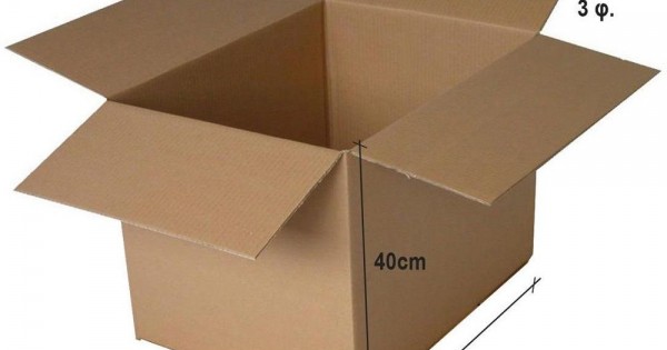Χαρτοκιβώτιο 3Φ 60x40x40